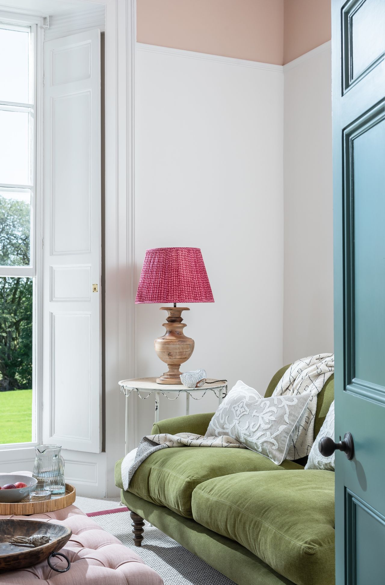 Manor house in Devon with bold, bright interiors | Homes and Gardens