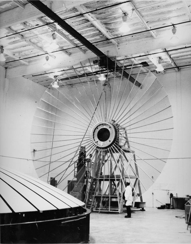 Space History Photo: "Space Flower" Antenna Application Technology ...