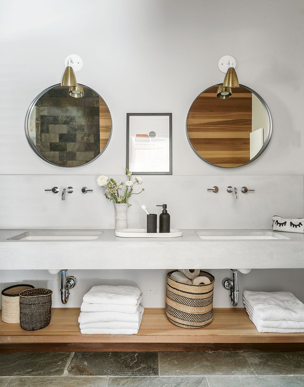 His and Hers Double Vanity Ideas: Double Bathroom Sink Ideas