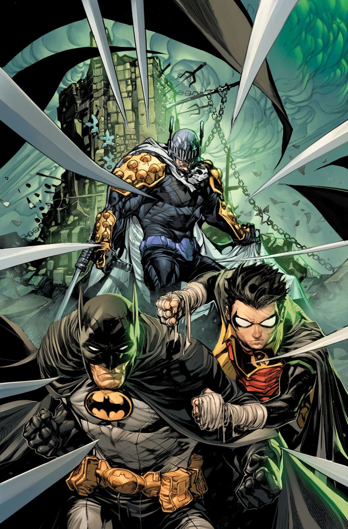 Batman, Robin, Deathstroke Shadow War crossover concludes in May with a ...
