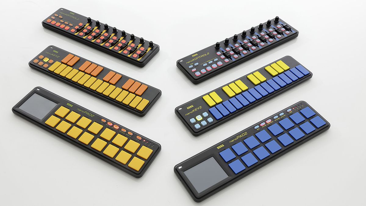Korg adds some colour to its nanoSeries 2 MIDI controllers with limited ...