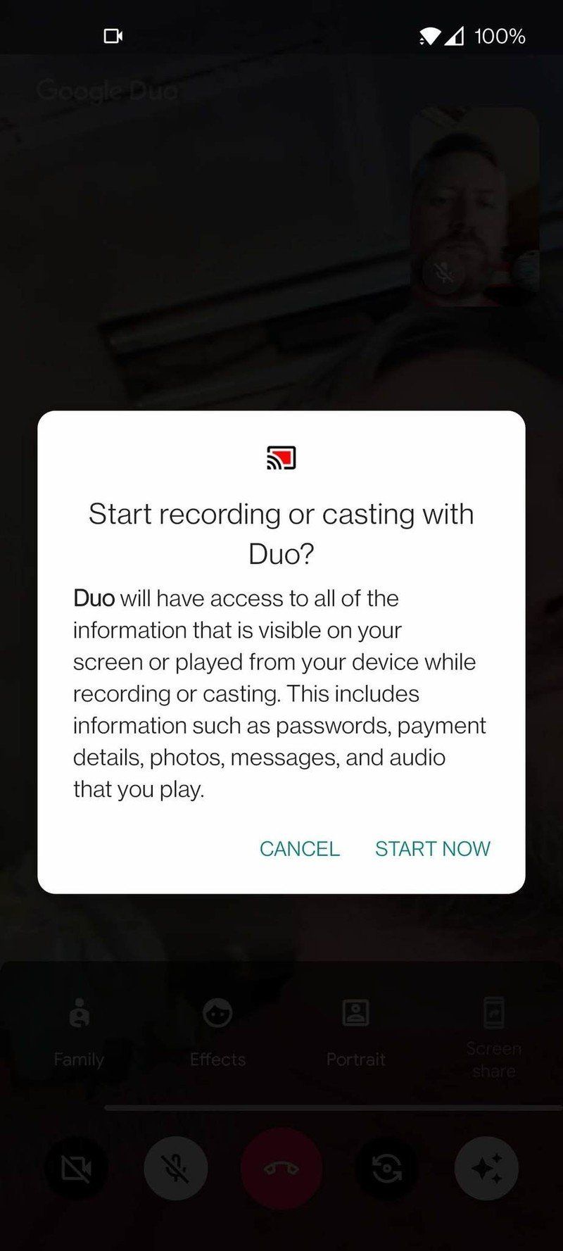 How to share your phone screen on a Google Duo call | Android Central