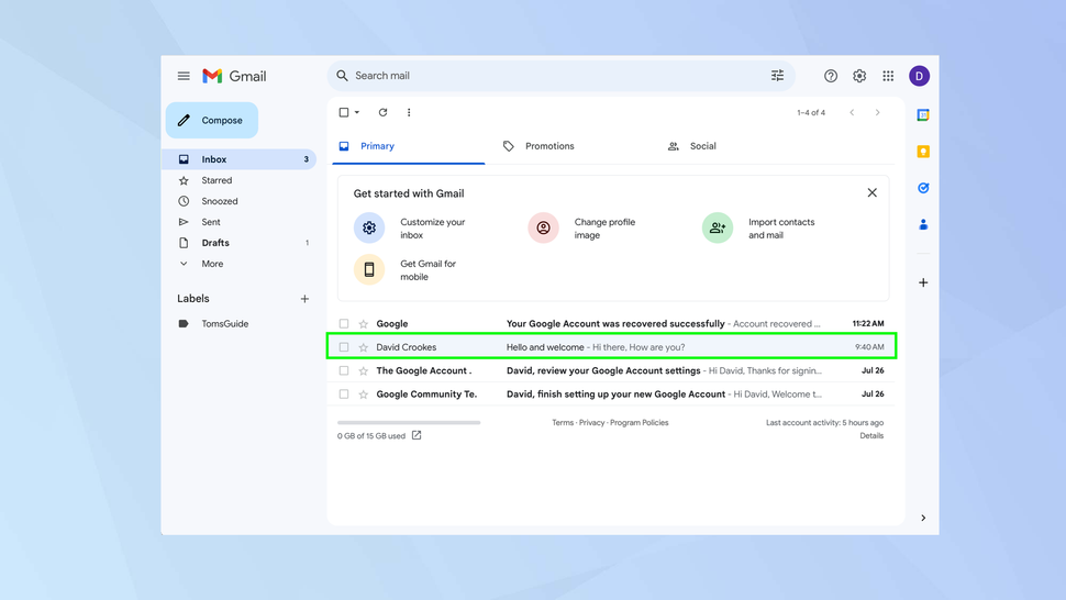 How to archive email in Gmail | Tom's Guide