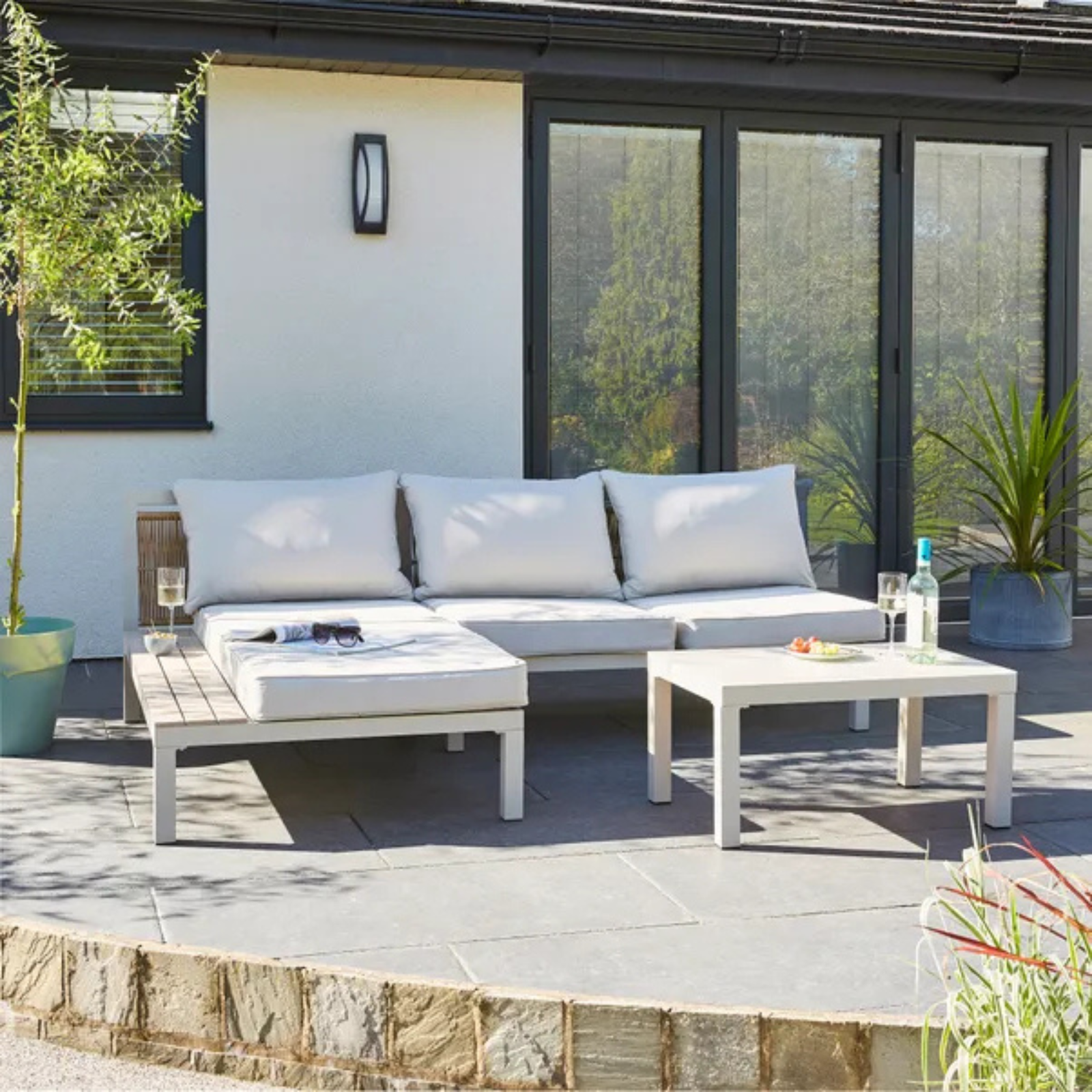 The Tesco luxe outdoor corner sofa is back for 2025 | Ideal Home