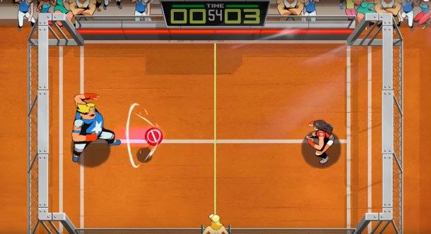 Windjammers 2 gameplay trailer showcases high-speed death-frisbee action | PC Gamer