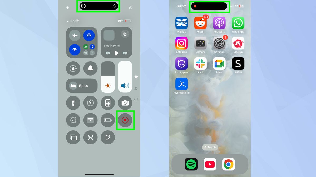 How iPhone screen record | Tom's Guide