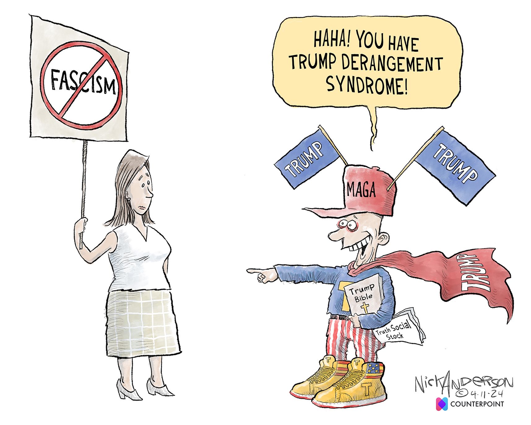 Today's political cartoons - April 14, 2024 | The Week