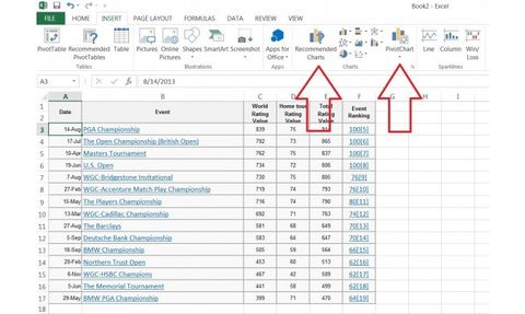 How To Create a Pivot Chart Without a Pivot Table in Excel 2013 ...