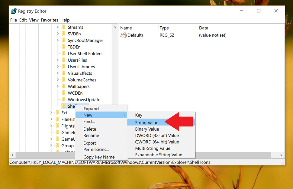 How to get rid of app shortcut arrows on the Windows 10 desktop ...