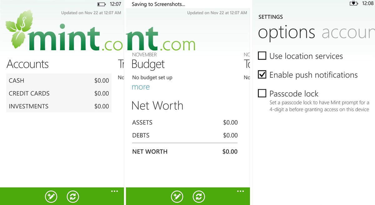 Mint arrives for Windows Phone 8 and Windows 8.1 | Windows Central