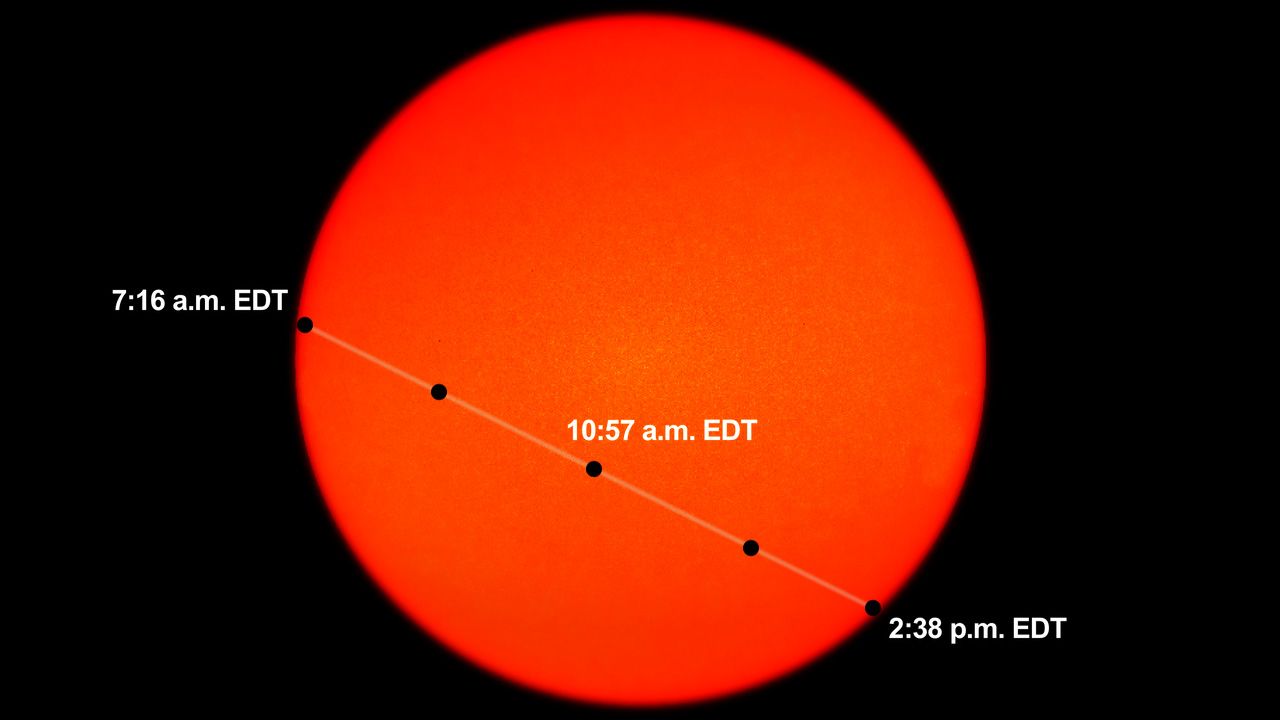 Mercury Transit Timeline: The Stages of Today's Rare Celestial Sight ...