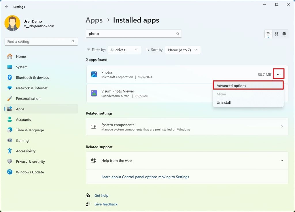 How to reset Photos app to fix problems on Windows 11 and 10 | Windows ...
