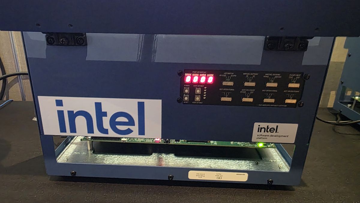 Intel demos running Panther Lake systems, touts performance and power efficiency improvements ...