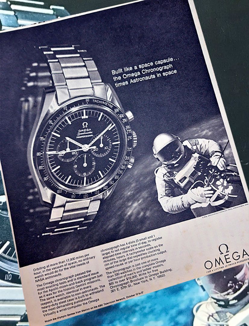 Omega, Tang and Fruit of the Loom: The real and fake ads in 'Fly Me to ...