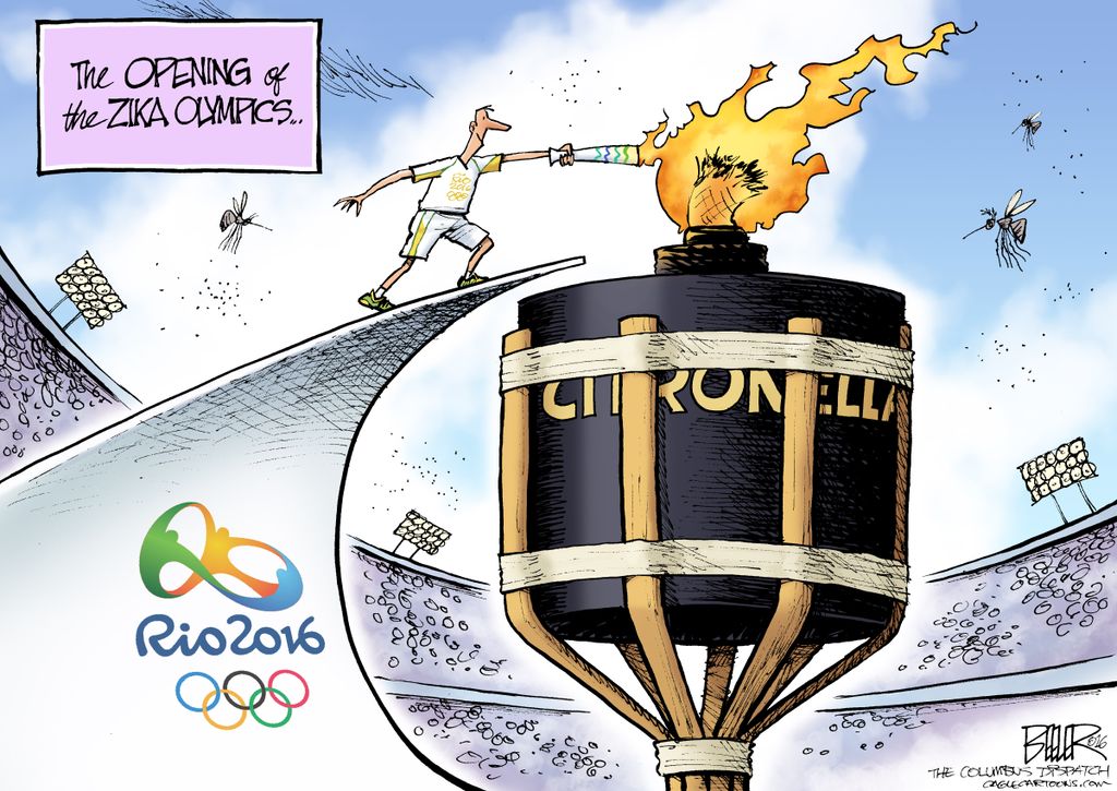 Editorial cartoon U.S. Rio Olympics | The Week
