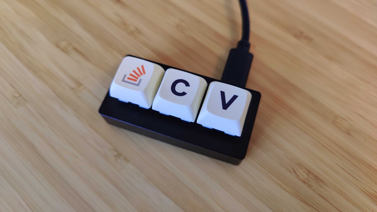 This tiny mechanical keyboard started out as a joke, but it captured ...
