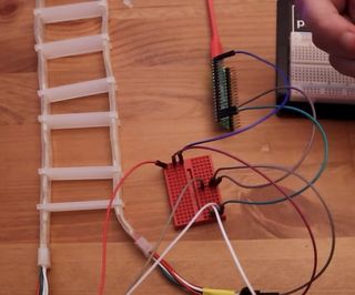 Raspberry Pi Pico Tracks Run to the ISS with LED Ladder | Tom's Hardware
