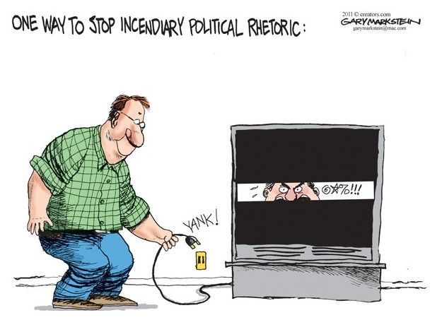 Turning off the rhetoric | The Week