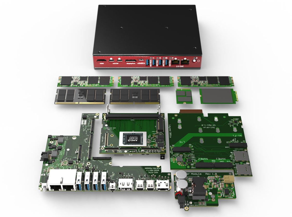 SolidRun's Bedrock R7000 Fanless Mini-PCs Feature AMD Phoenix APUs ...