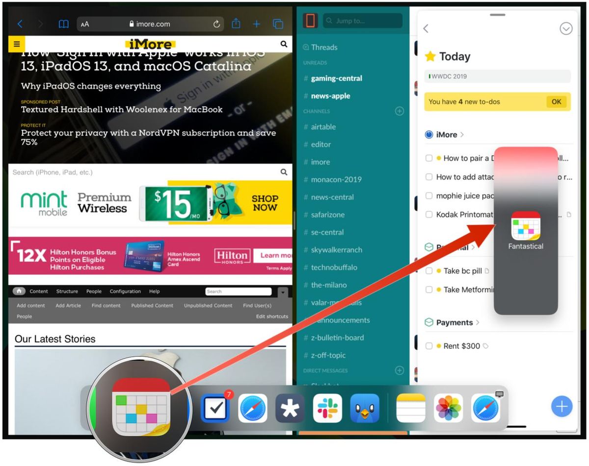 How to use App Exposé and split-screen apps in multiple spaces in ...