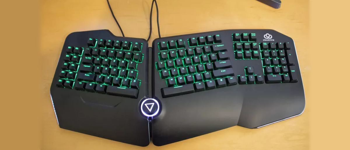 Cloud Nine C989 ErgoFS Mechanical Split Keyboard Review: Ergonomic ...