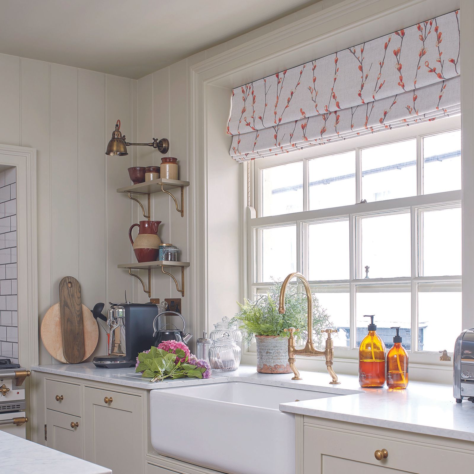 9 kitchen window treatment ideas for adding privacy, style and light ...