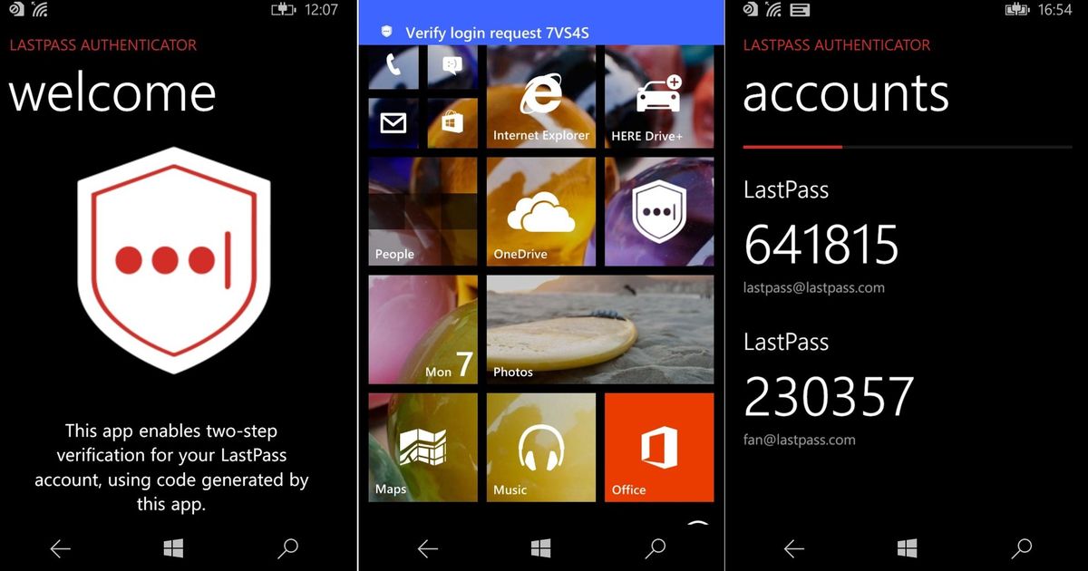 LastPass outs its own two-factor authentication app for Windows Phone ...