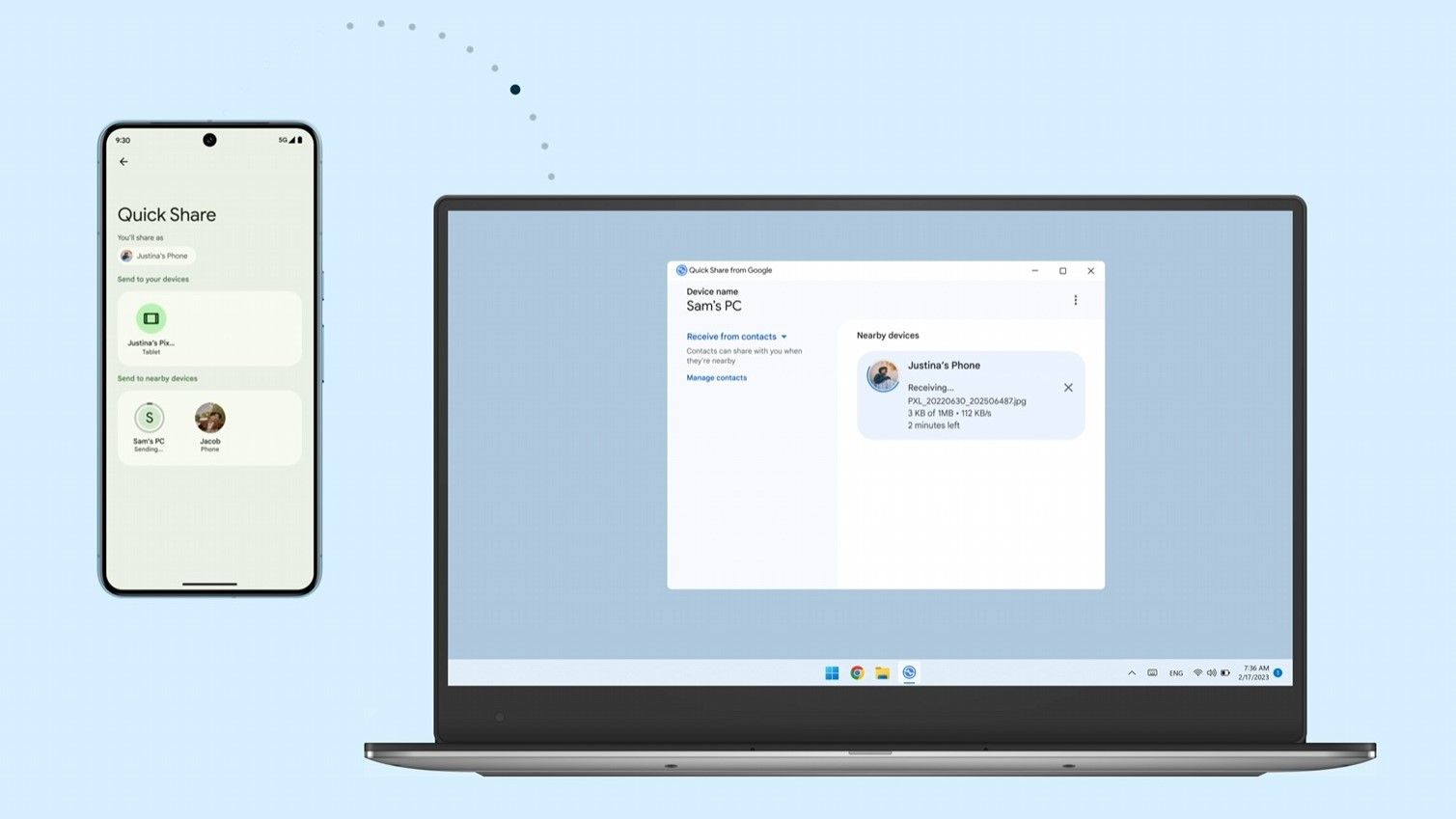 Google prepares Quick Share for ARM-supported Windows computers ...