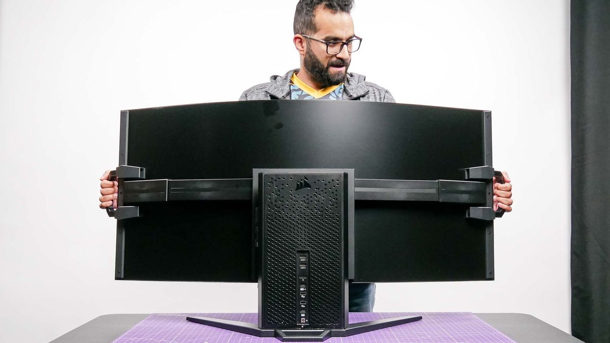 I just tested the strangest OLED gaming monitor of the year | Tom's Guide