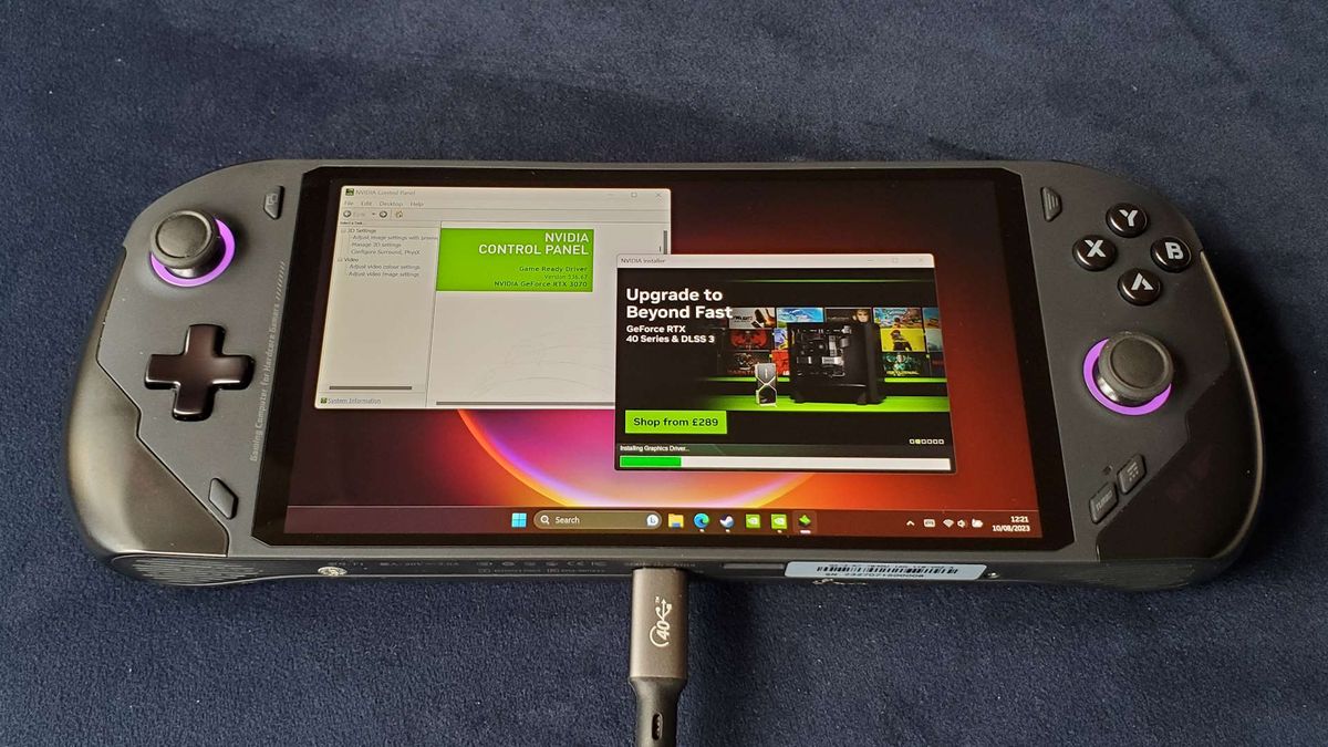 OneXPlayer OneXFly handheld gaming PC review | PC Gamer