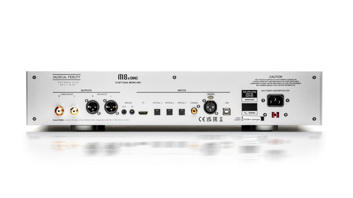Music Fidelity's high-end M8x DAC wants to "transform digital signals ...