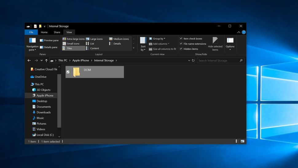 How to transfer photos from iPhone and iPad to a Windows PC | Windows ...