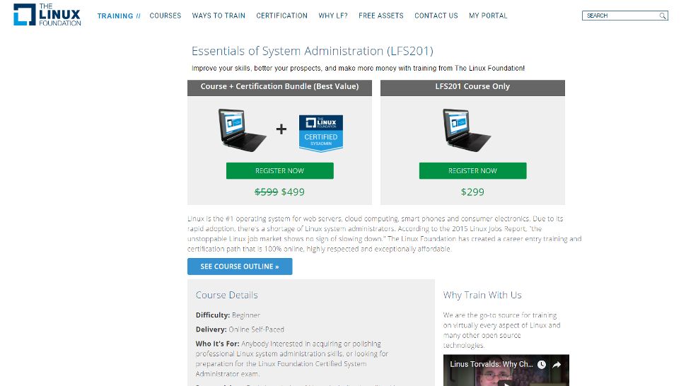 Linux Foundation Essentials of System Administration course review ...