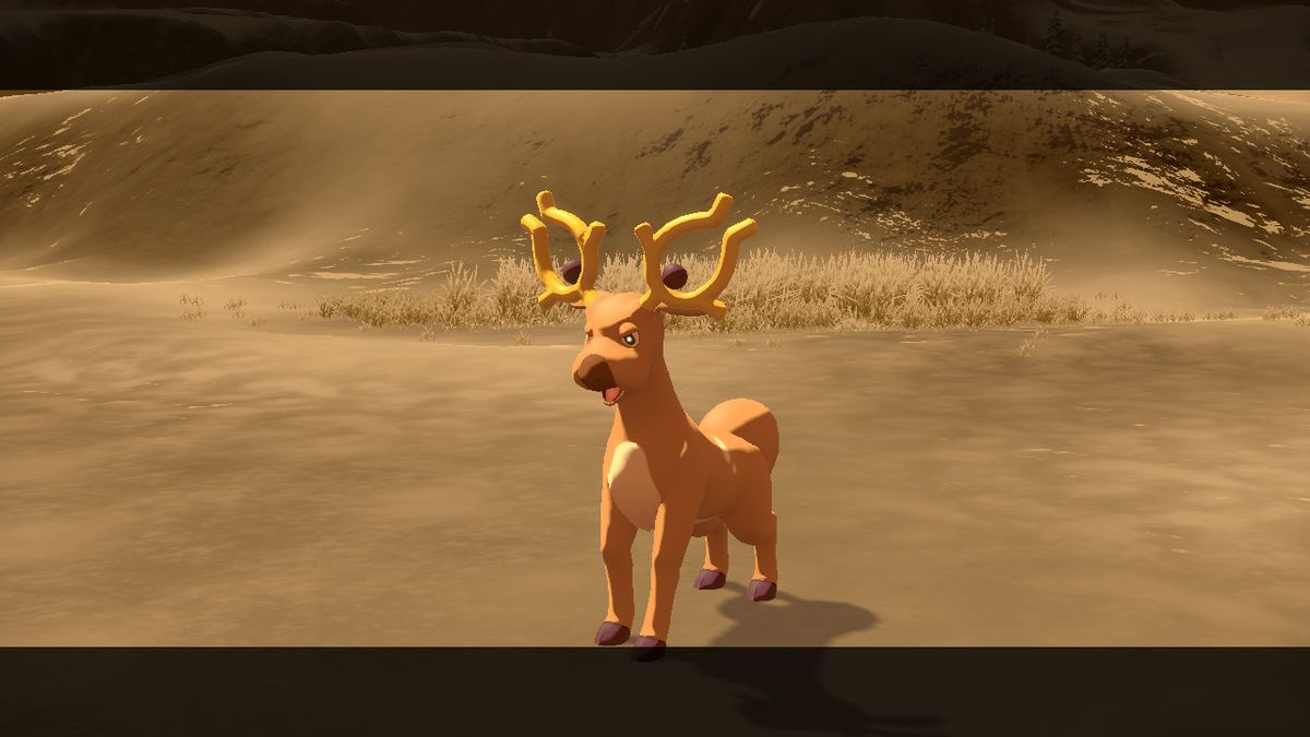How to evolve Stantler into Wyrdeer in Pokemon Legends: Arceus ...