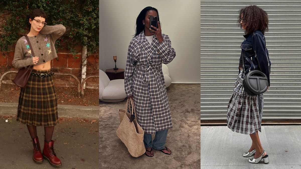 5 Plaid Outfits That'll Make You Love the Classic Fall Trend | Who What ...