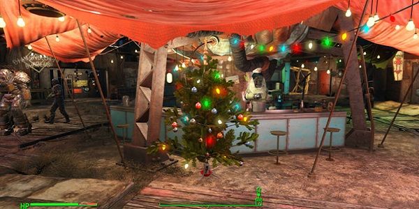 Fallout 4 Characters Celebrate Christmas | Cinemablend