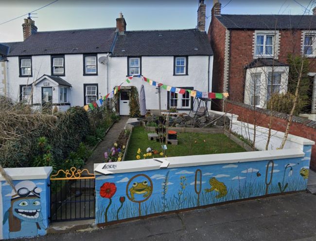 'Crazy Frog' mural in front of house allowed to stay, despite breaching ...