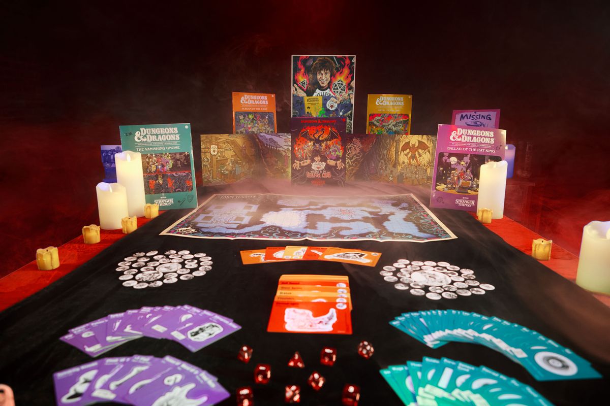 D&D's doing a bundle based on the Hellfire Club from Stranger Things ...