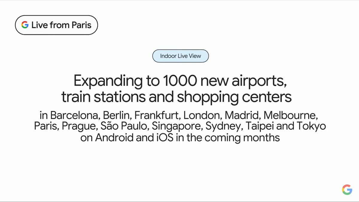 Google 'Live from Paris' event recap: AI updates to Maps, Search, Lens ...