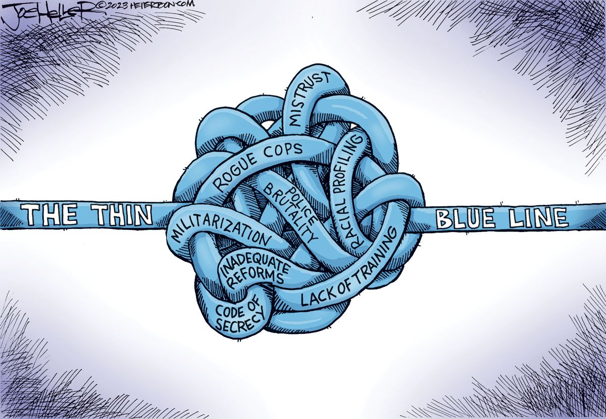 Thin blue line | The Week