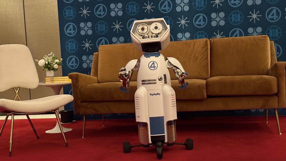 I met Marvel’s first family robot H.E.R.B.I.E, and it’s left me even ...