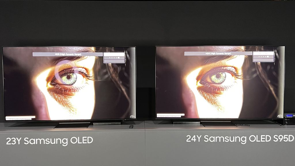 Samsung's new anti-reflection OLED TV screen is a modified version of ...
