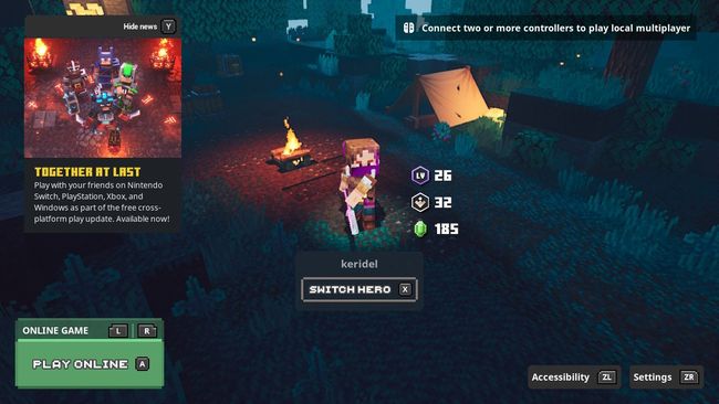 Minecraft Dungeons guide: How to enable cross-play for cross-platform ...