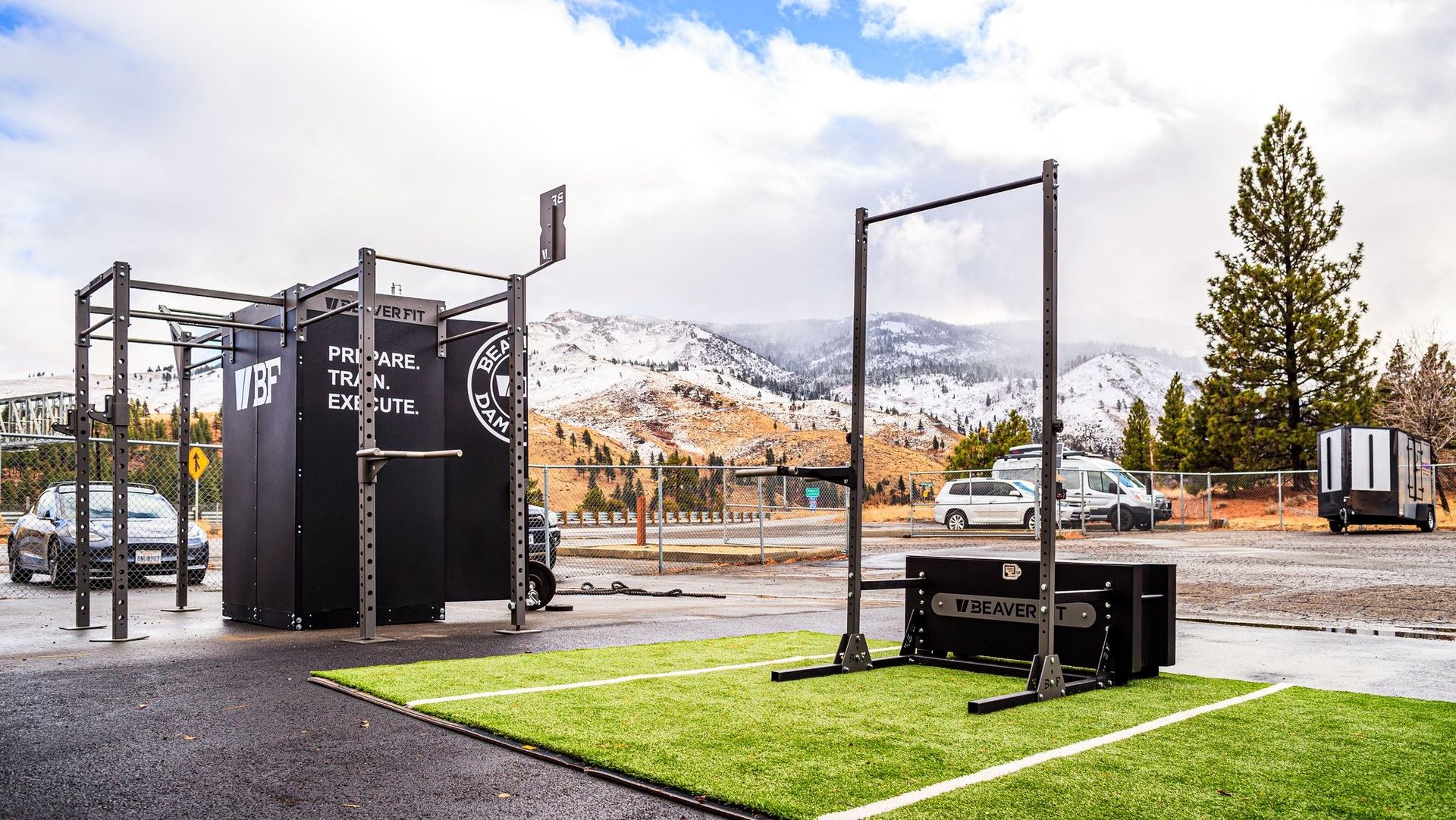 Level up your home workout with this container gym from a company that ...