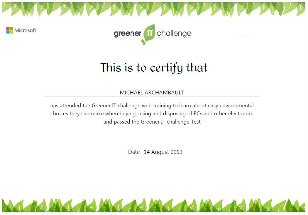 Microsoft wants to help you go green with your PC - launches new ...