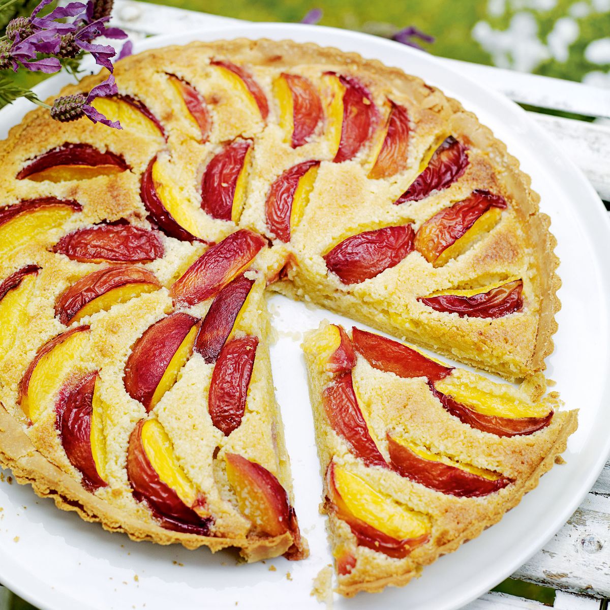Fresh Nectarine and Almond Tart | Dessert Recipes | Woman & Home