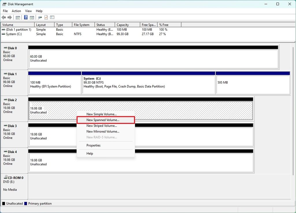 How to span storage to multiple drives on Windows 11 | Windows Central