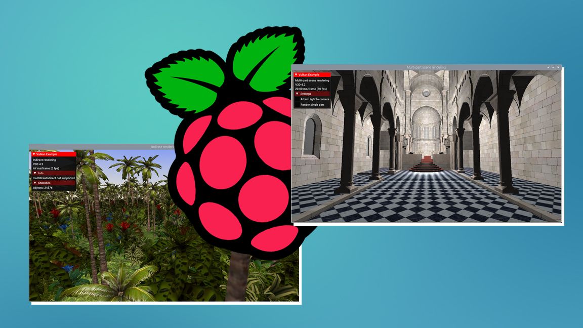 Vulkan Support on the Raspberry Pi 4: Progress and Demo Pictures | Tom's Hardware
