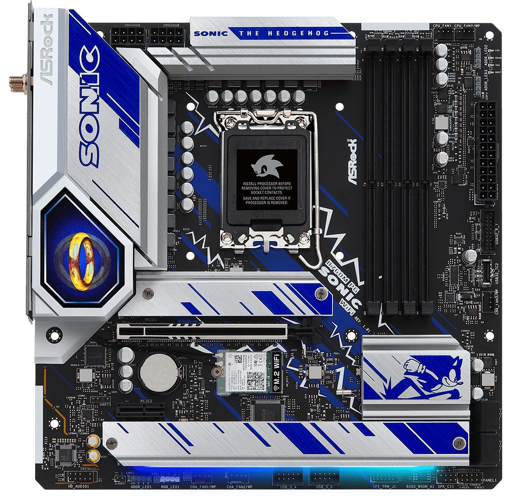 ASRock B760M PG Sonic Wi-Fi Review: Spinning Within Spec | Tom's Hardware