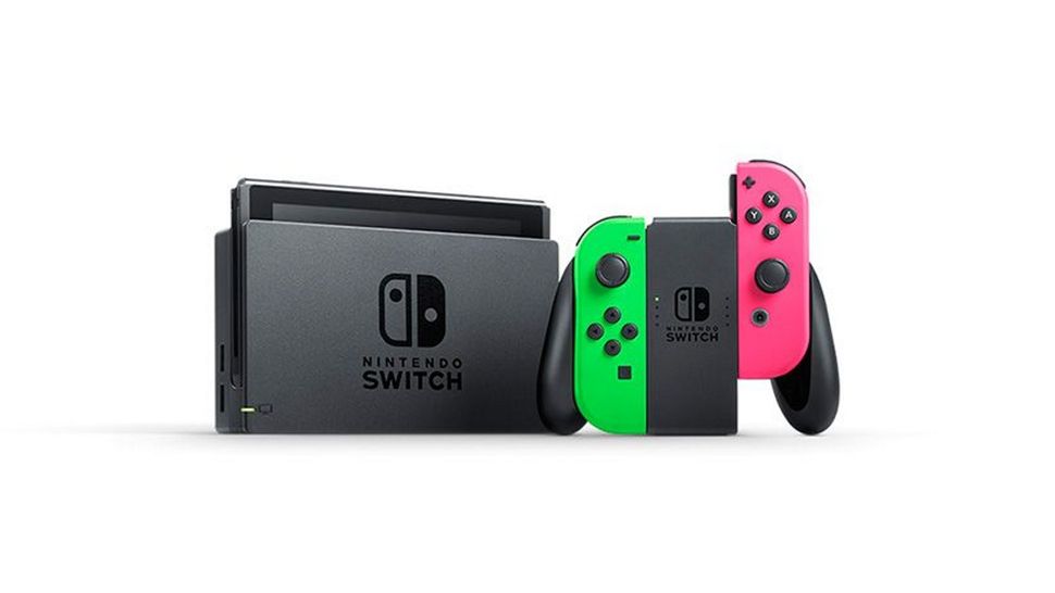 Splatoon 2 Switch bundle gets colorful with pink and green Joy-Cons ...